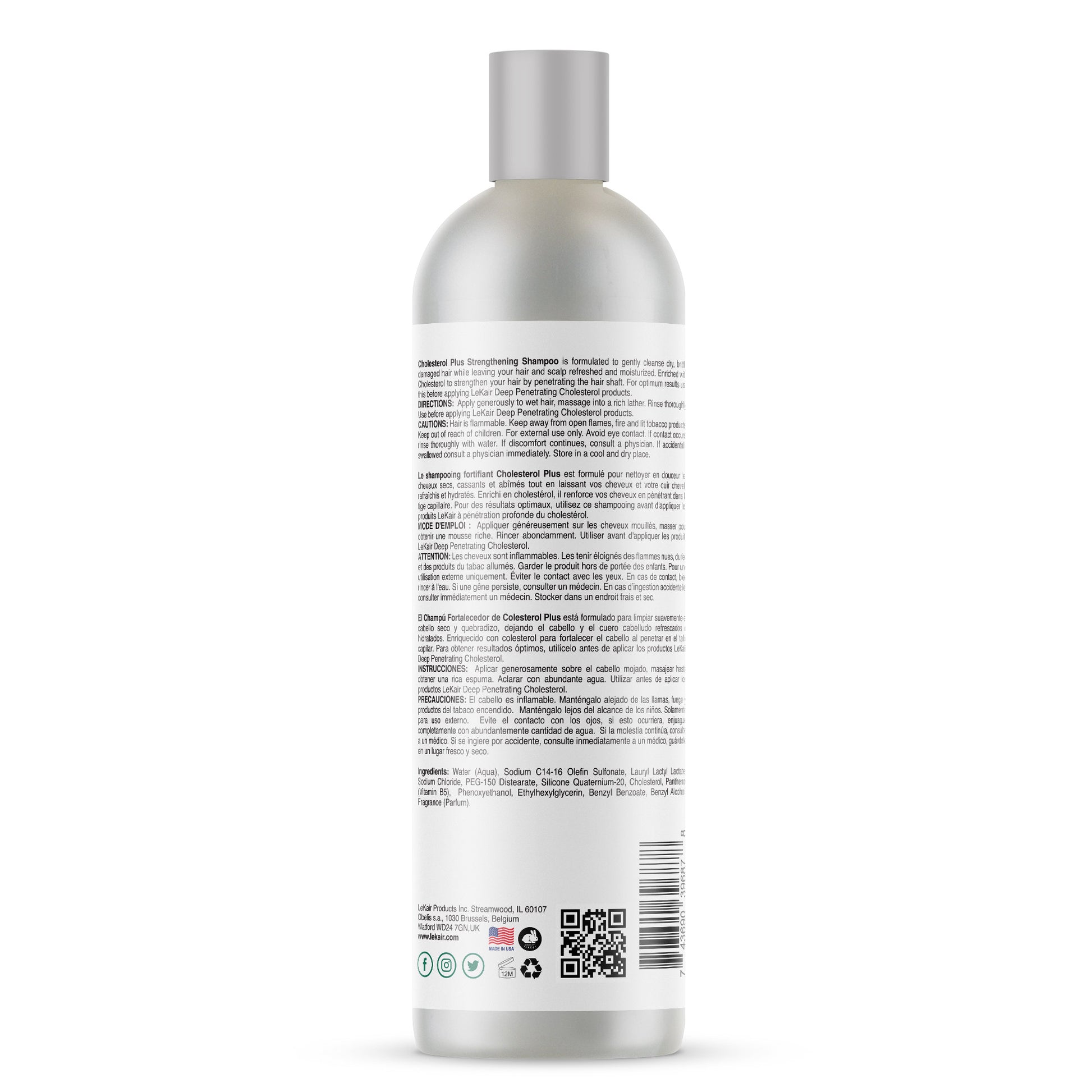 Cholesterol Plus Strengthening Shampoo – LeKair
